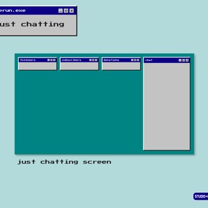 90's Computer Stream Overlay Pack With Animated Starting Screen '95 ...