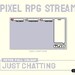 Pixel RPG Stream Overlay Pack retro Full Colour - Etsy Canada