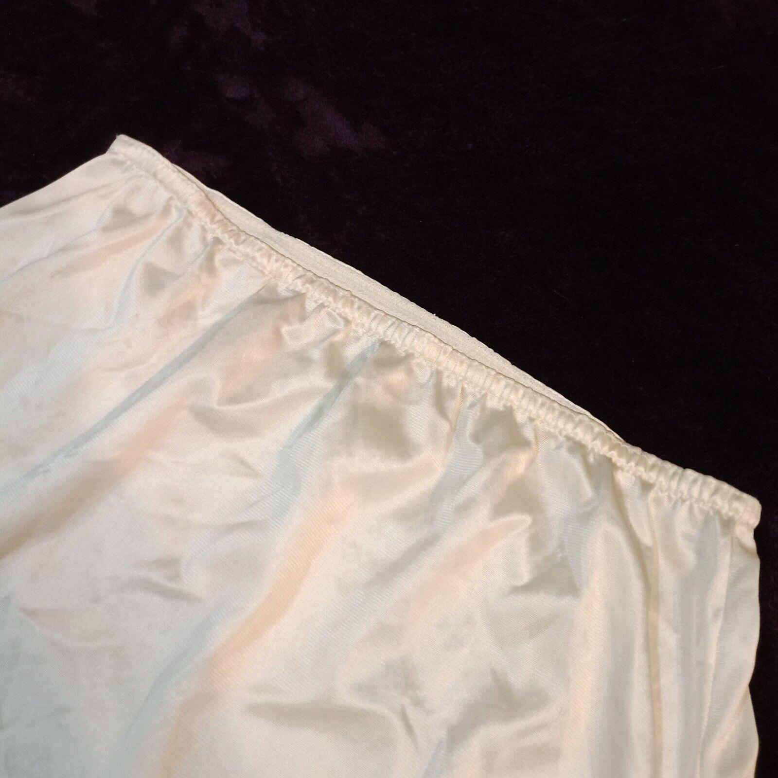 Vintage Richform Half Slip Nylon Ivory Lace Trim Size Large - Etsy