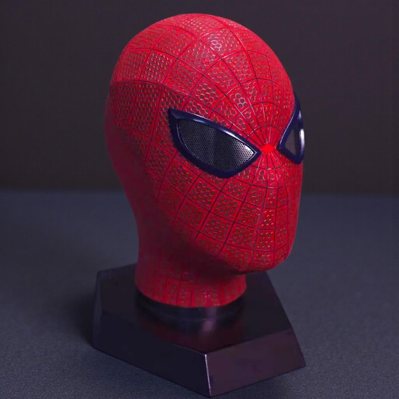 Amazing Embossed Spider Man Mask | Spiderman Mask With Face Shell ...