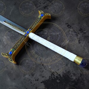 Dracule Mihawk Yoru Sword Metal Replica - One Piece 1:1 Scale Black ...
