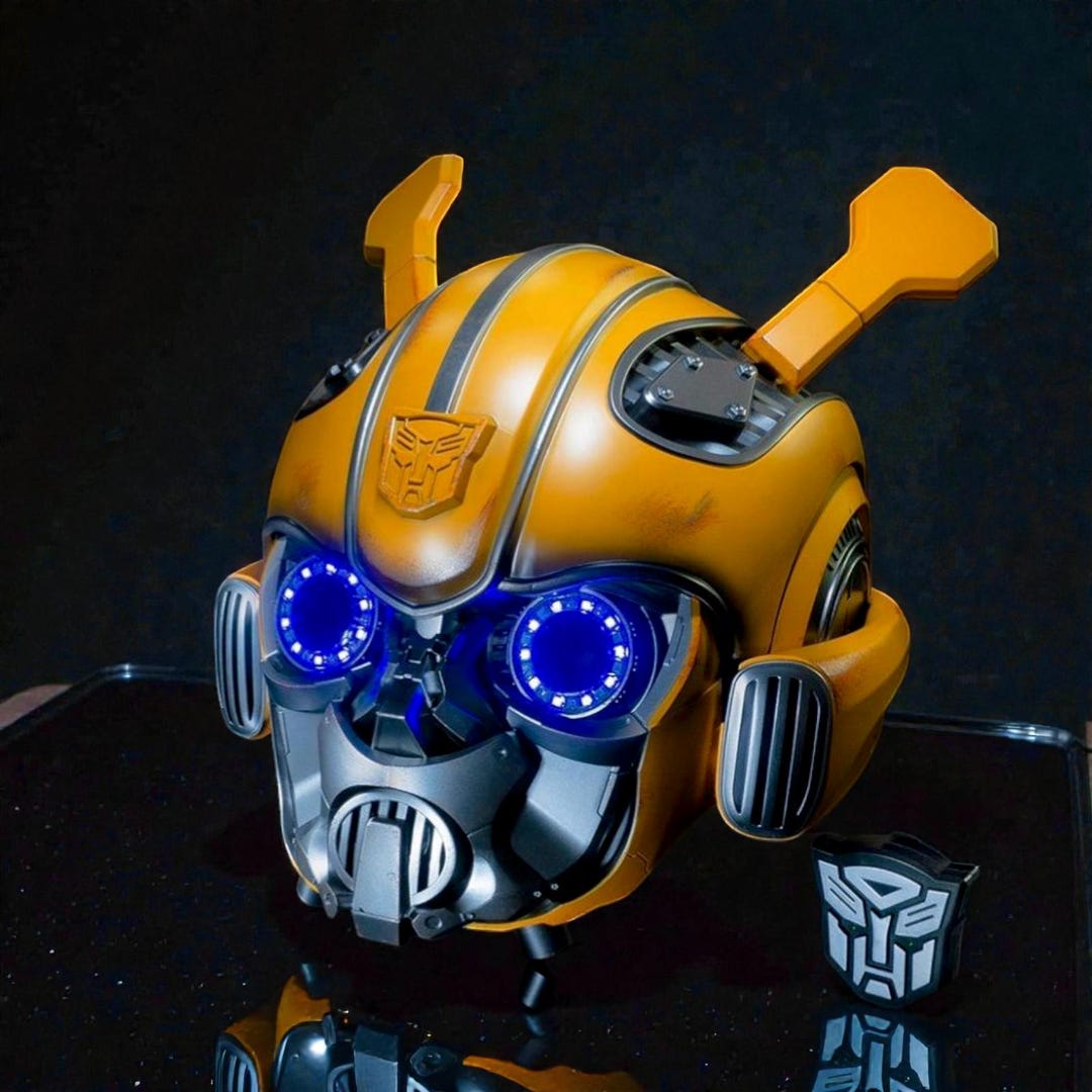 Kil.lerbody Bumblebee Wearable Helmet | Scale Transformers Cosplay Mask ...