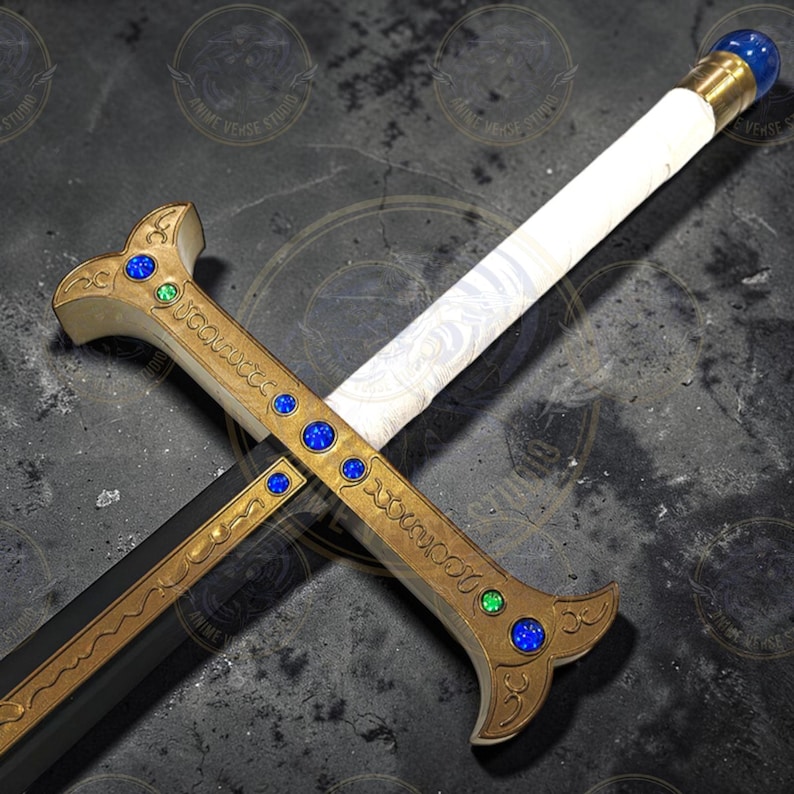 Dracule Mihawk Yoru Sword Metal Replica - One Piece 1:1 Scale Black ...