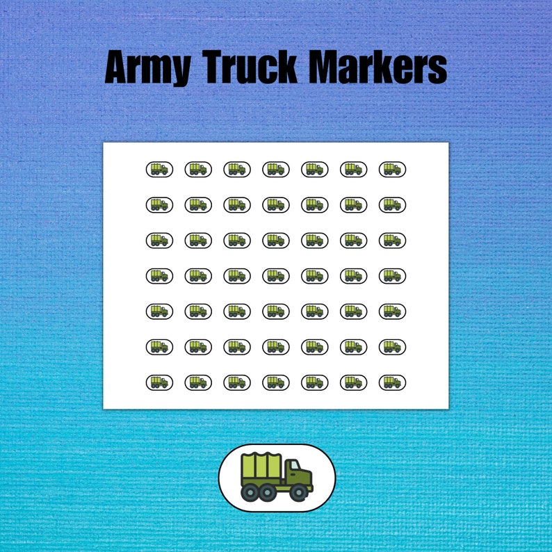 Behavior Chart With Army Truck Markers. Brag Tags Behavior Management ...