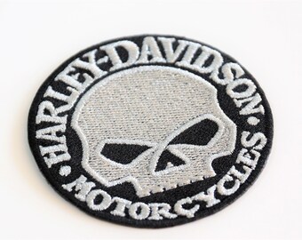 Harley Skull Patch - Etsy