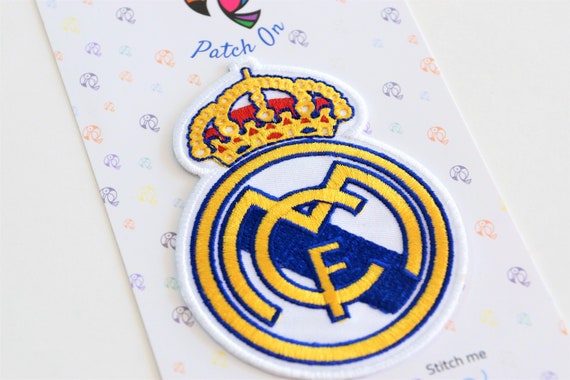 Real Madrid Football Team Embroidered Patch Iron On | Etsy