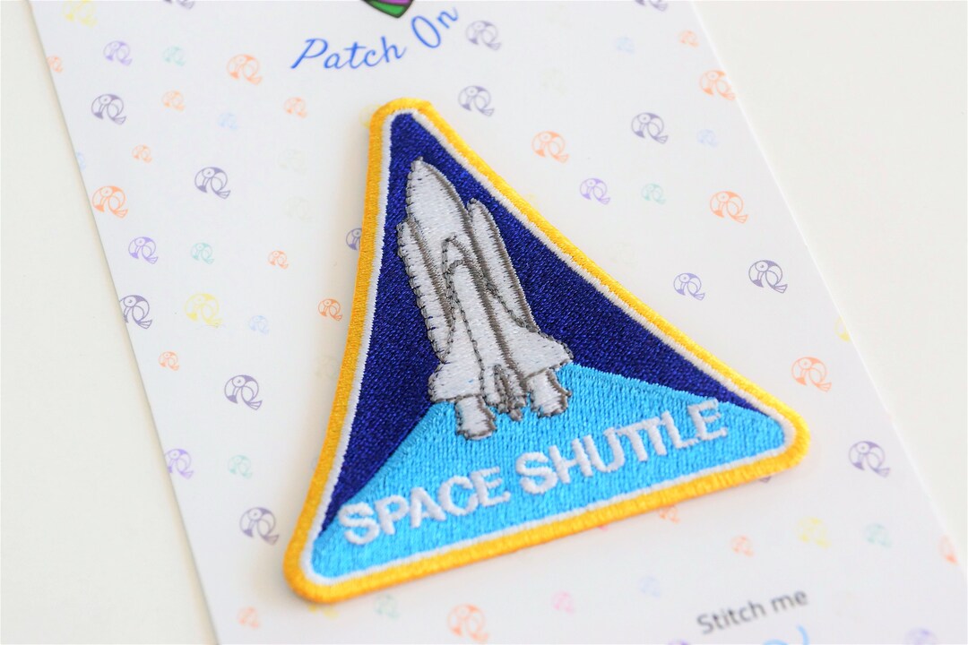 NEW NASA Rocket Launch Embroidered Patch Iron On - Etsy