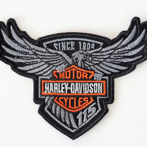 Harley Davidson Patch Small - Etsy