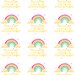 Rainbow Gift Tags - Etsy