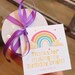 Rainbow Gift Tags - Etsy