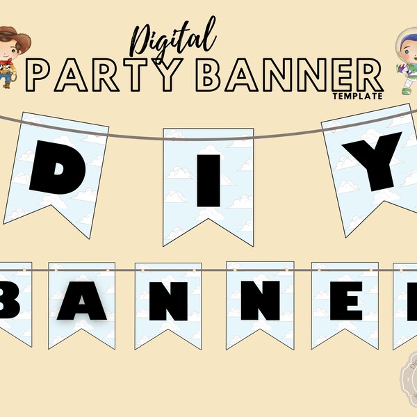 Toy Story Banner - Etsy