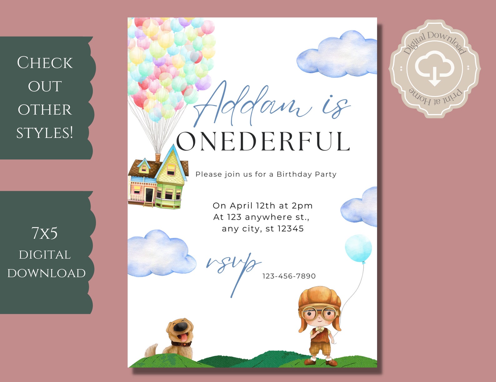 UP Baby Shower UP Baby Shower Invitation Little Scout - Etsy