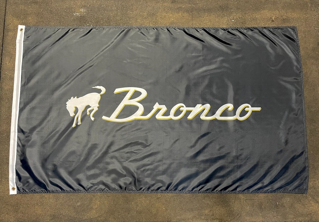 Ford Bronco Flag Vintage Classic Horse Bucking Banner 3x5 Feet NEW - Etsy