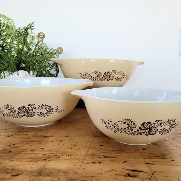 Pyrex Bowl Set - Etsy