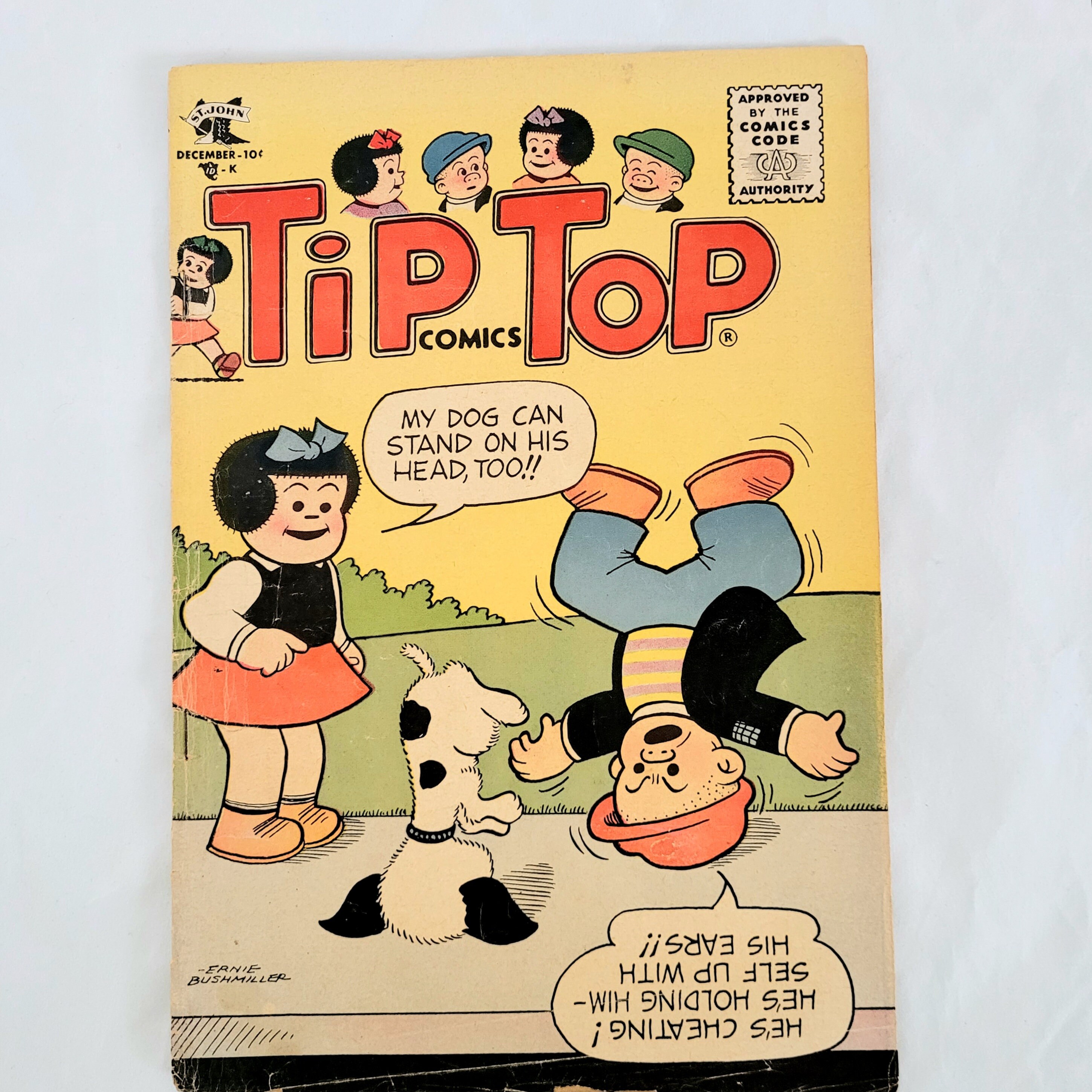 Vintage Tip Top Comics #205 1956- Nancy- Ernie Bushmiller- Peanuts ...