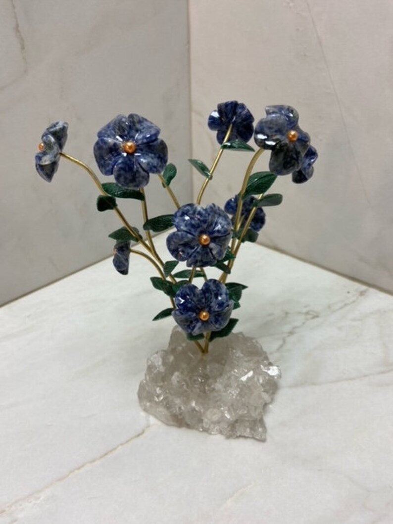 10 Flowers on Base - Etsy