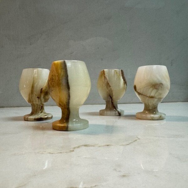 Stone Shot Glasses - Etsy