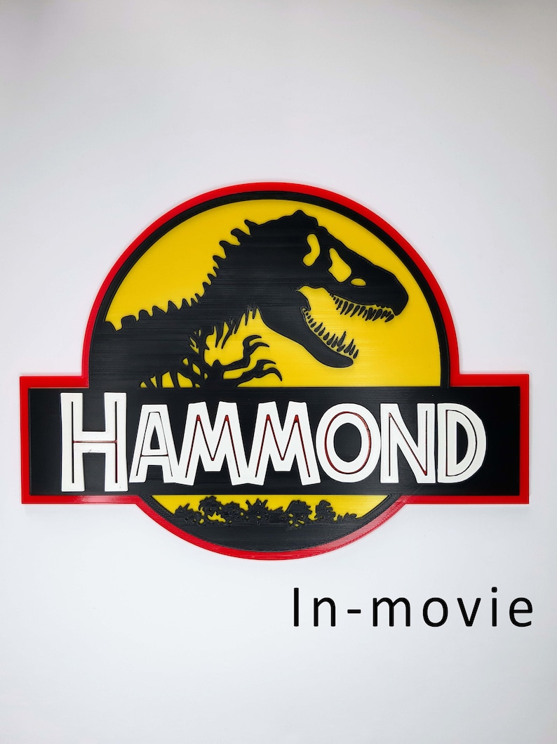 Jurassic Park/world Door Signs NEW DESIGNS Various Colours - Etsy