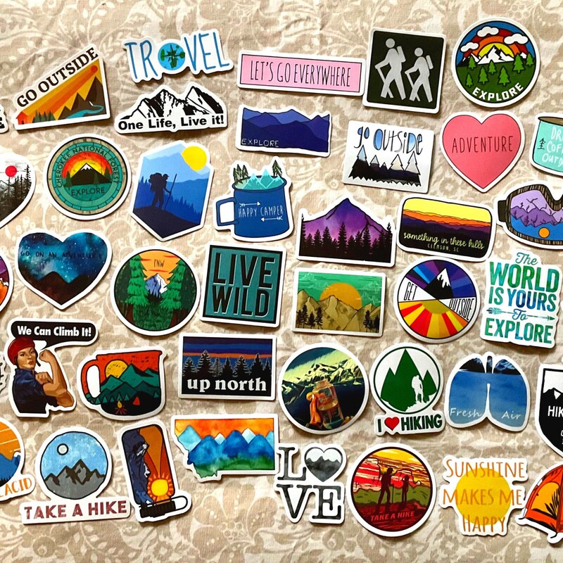 Travel Stickers - Etsy