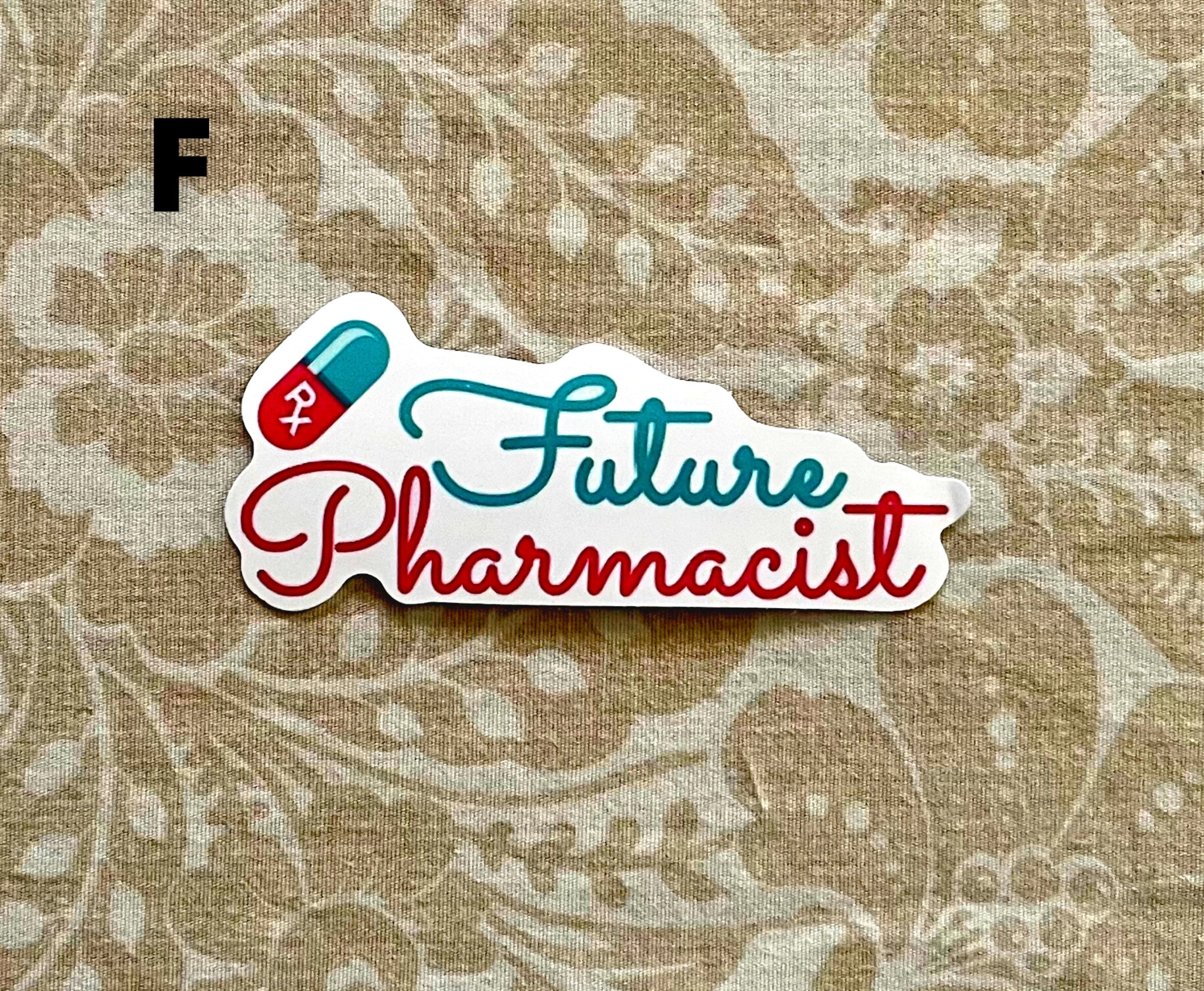 Future Pharmacist Stickers, Pharmacy Stickers, Future Pharmacist, Vinyl ...