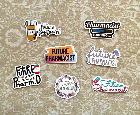 Future Pharmacist Stickers Pharmacy Stickers Future - Etsy
