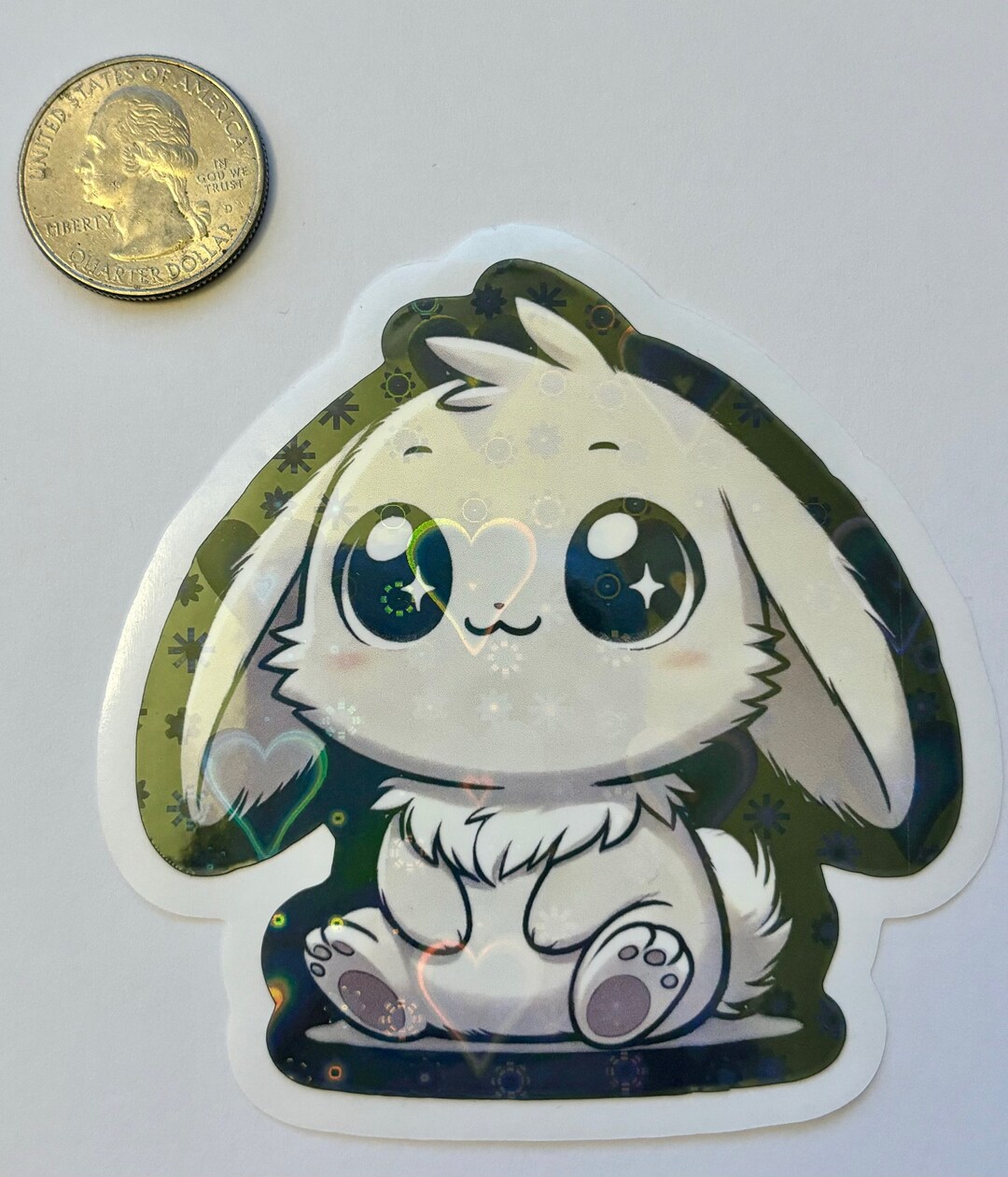 Adorable Cute Bunny Rabbit Sticker - Etsy