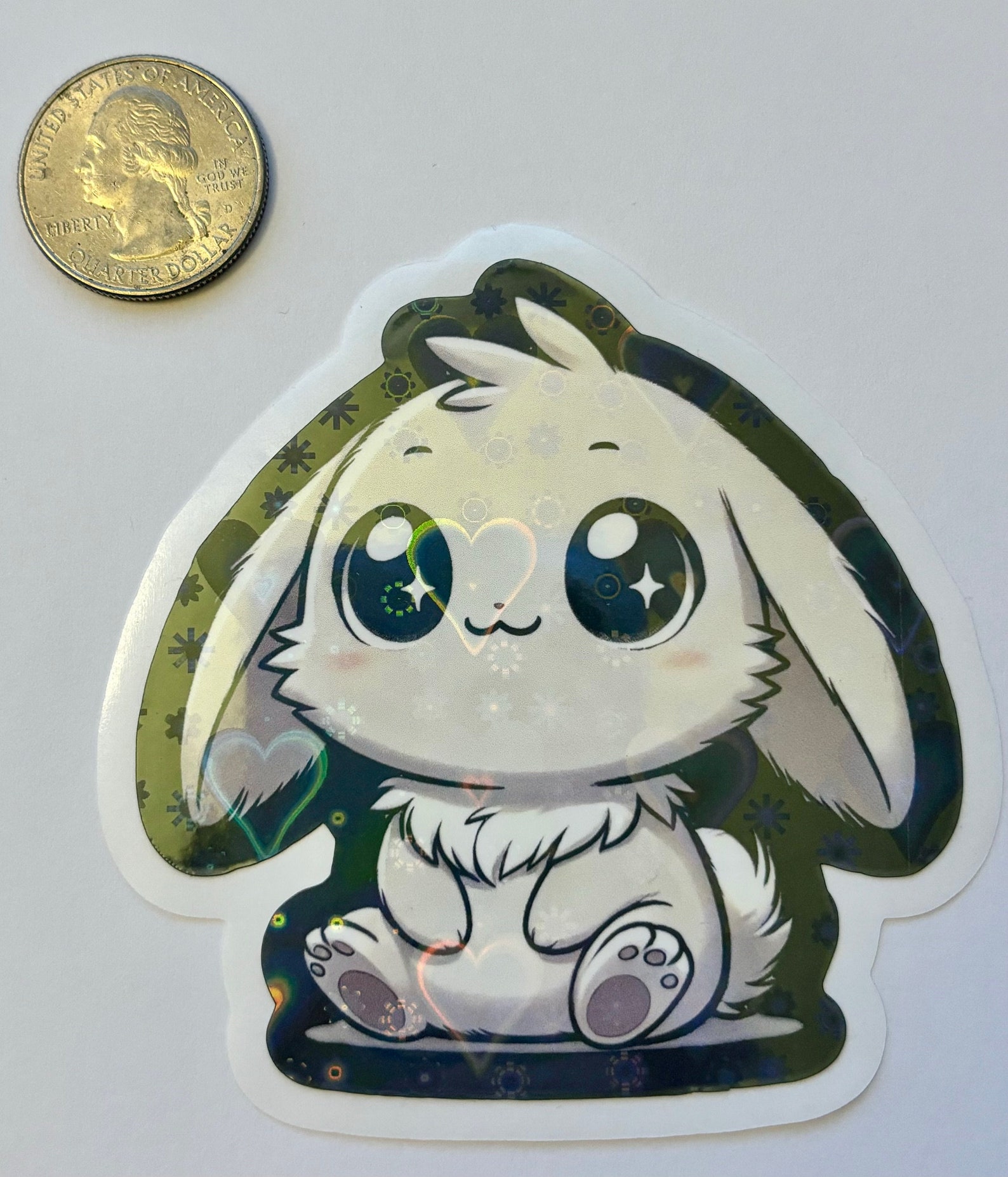 Adorable Cute Bunny Rabbit Sticker - Etsy