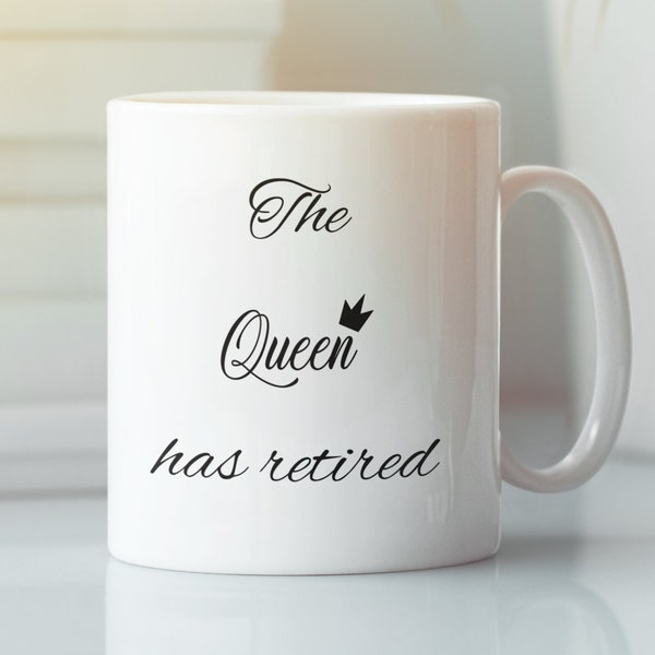 The Queen Has Retired Svg - Etsy