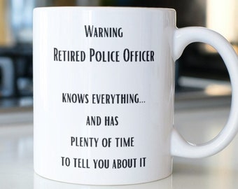 Police Retirement Gift, Police Retiring Gifts, Retired Police Officer ...