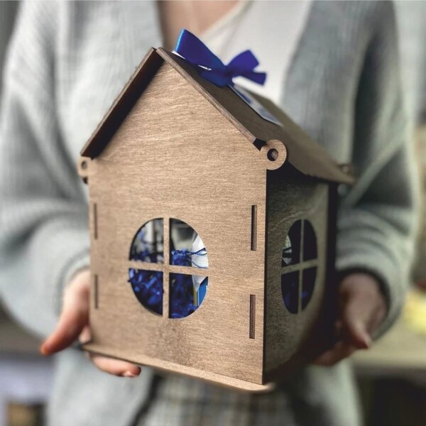 House Shaped Box - Etsy