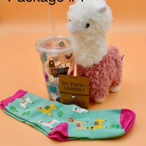 Birthday Gift, Llama Birthday Gift, Birthday Package, Happy Birthday - Etsy