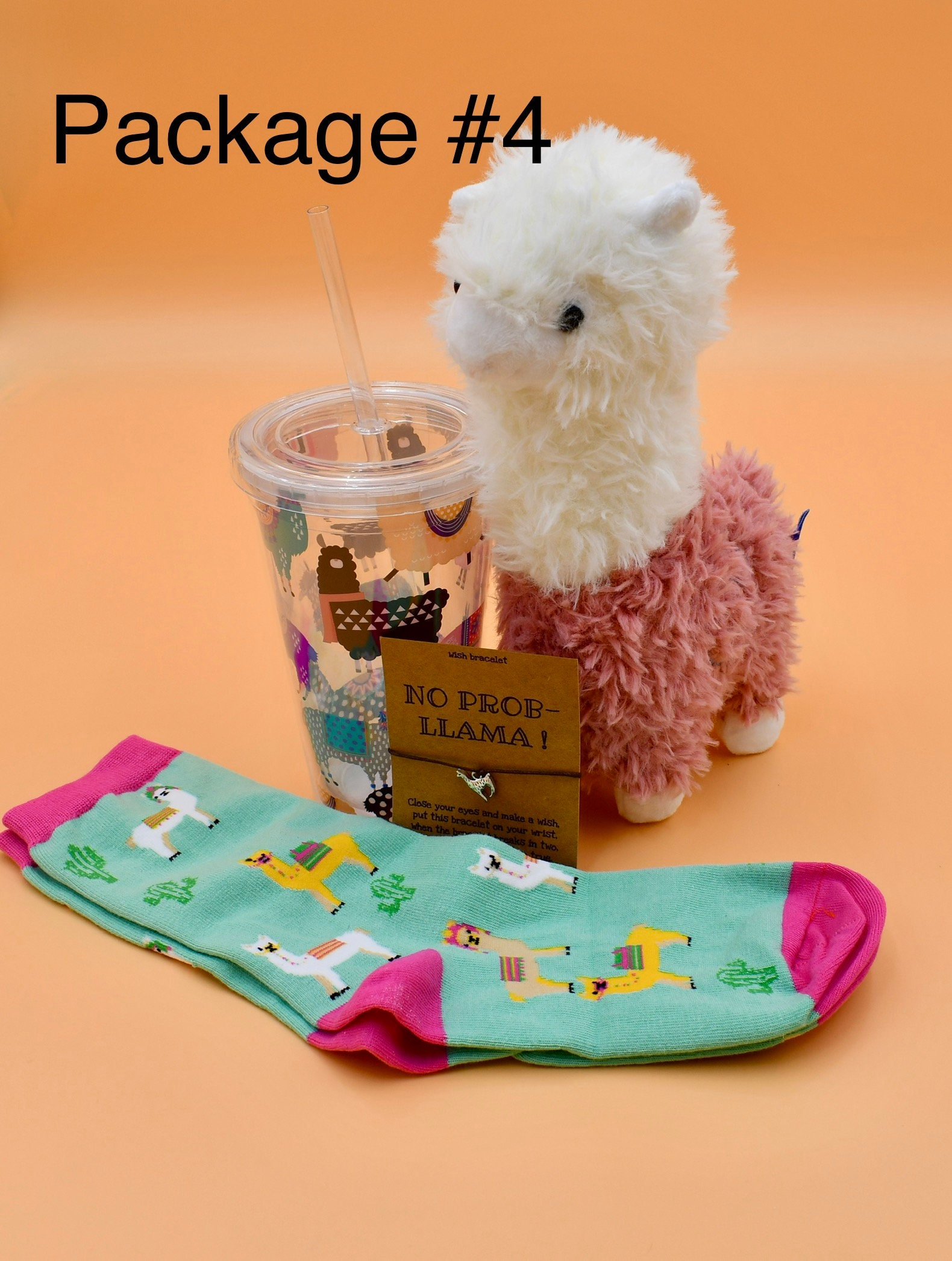 Birthday Gift, Llama Birthday Gift, Birthday Package, Happy Birthday - Etsy