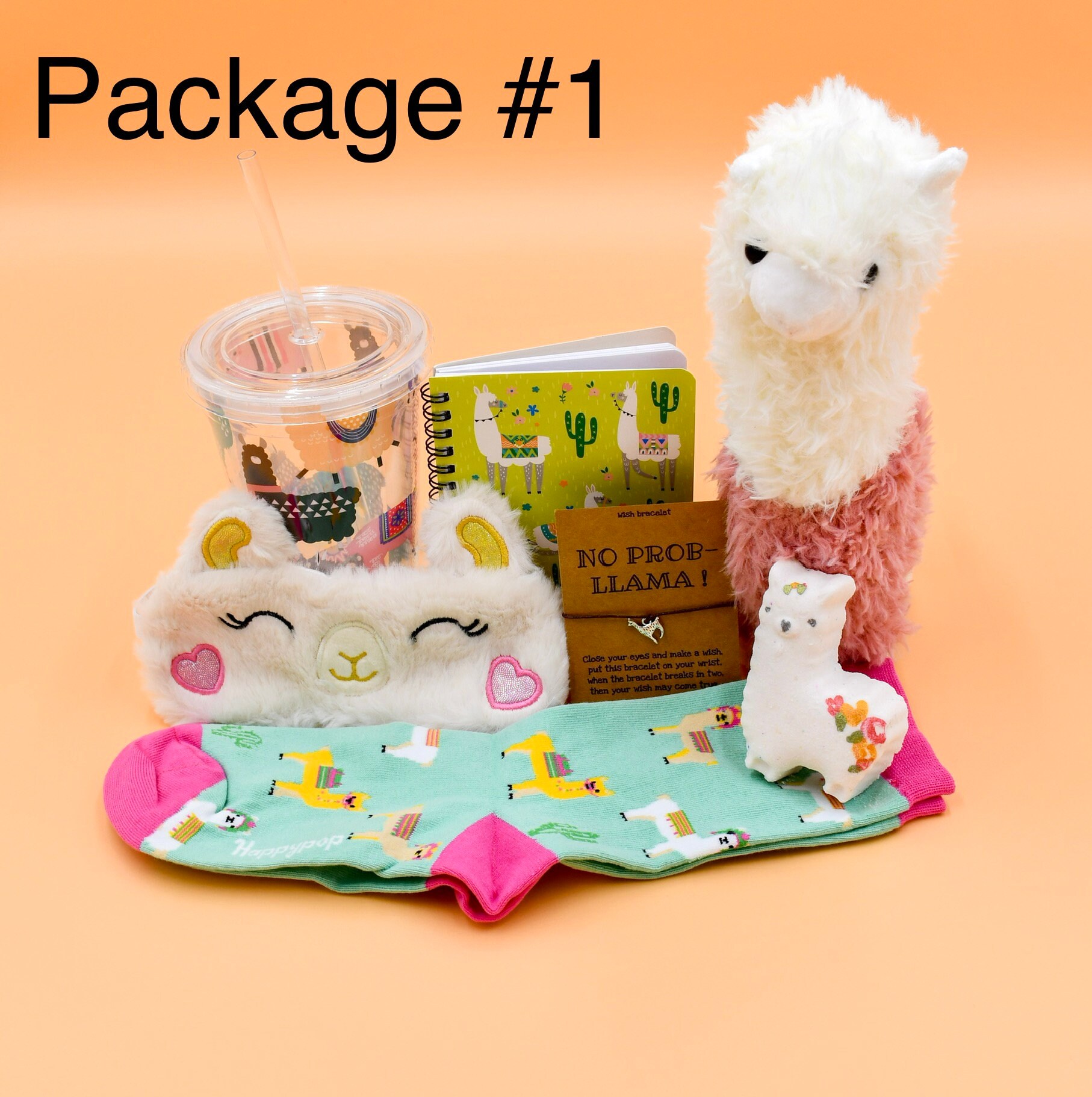 Birthday Gift, Llama Birthday Gift, Birthday Package, Happy Birthday - Etsy