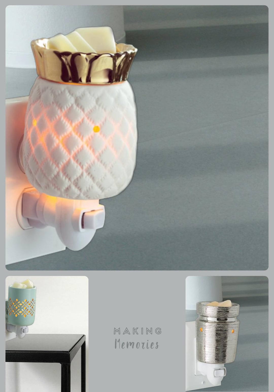 Pluggable Warmer | Plug-in Wax Warmers | Decorative Plug-in Wax Warmers ...