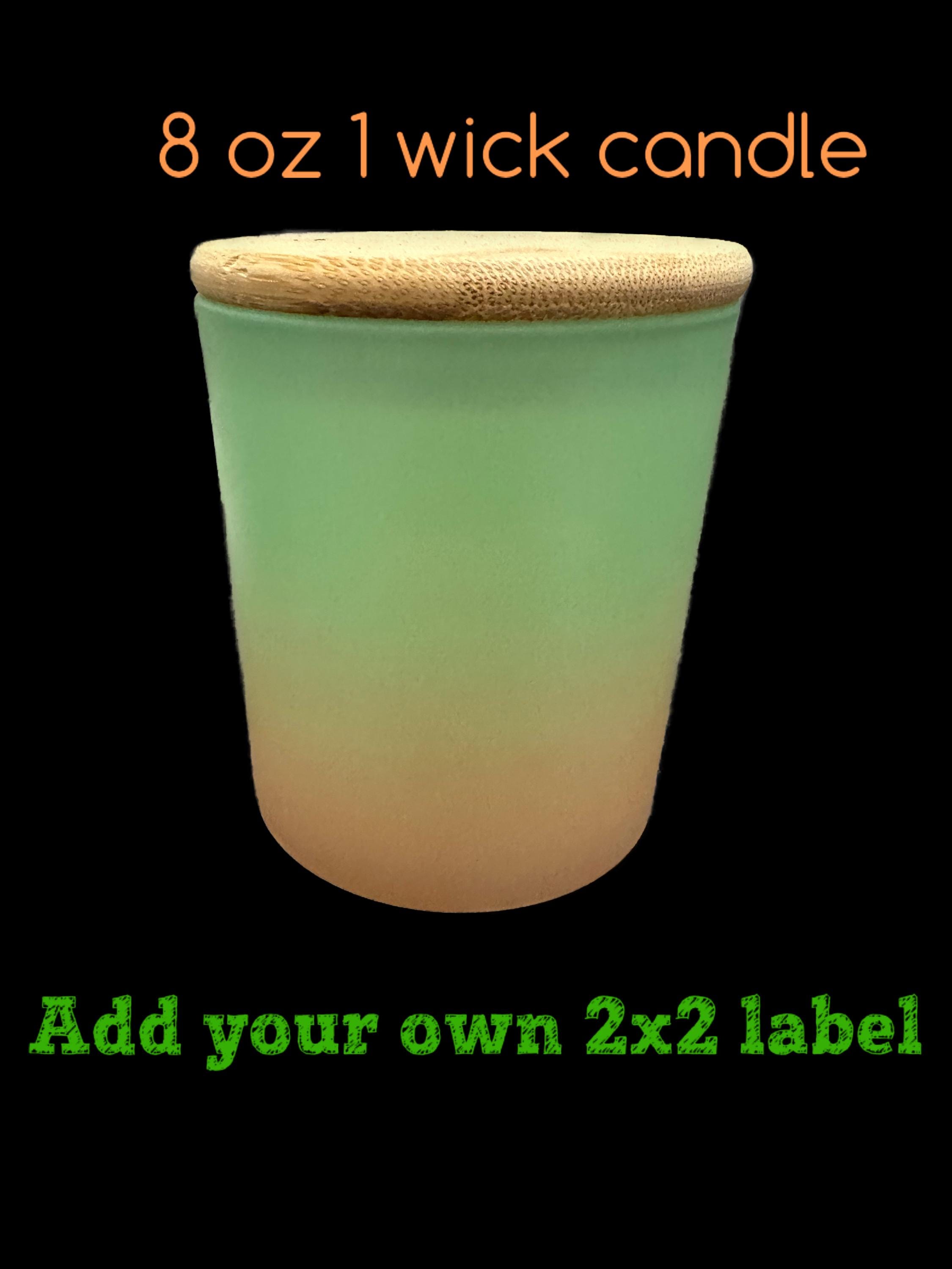 No Label Bulk 8oz Candles Set of 4 Private Labels No Labels Soy Candles ...