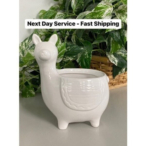 Ceramic Llama - Etsy