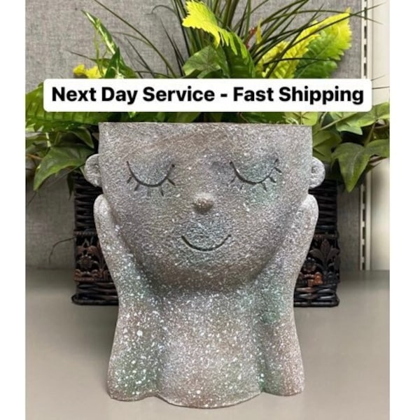 Face Planter Pot - Etsy
