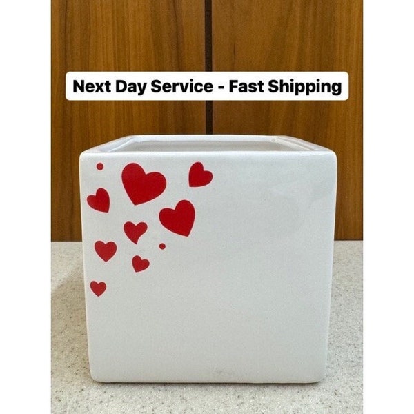 Heart Flower Pot - Etsy