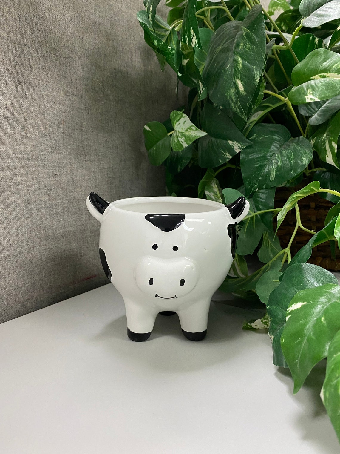 Farm Animal Planter Cow and Sheep or Lamb Planter 2 - Etsy