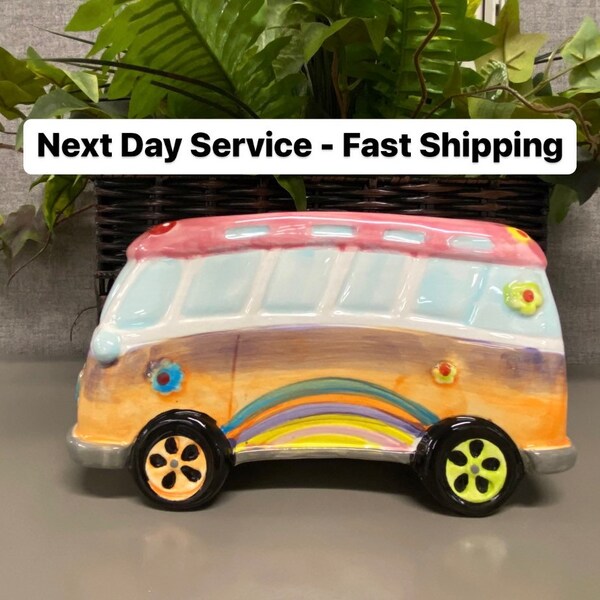 Hippie Van Planter - Etsy