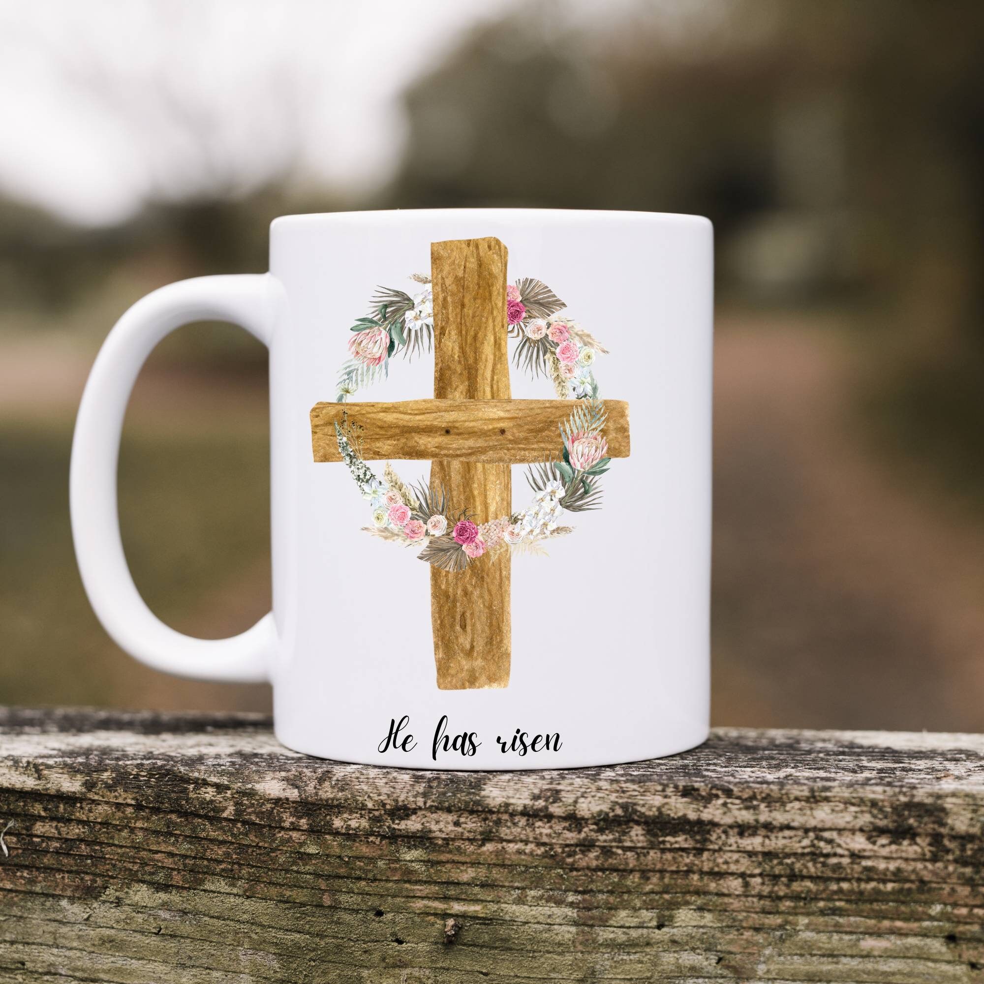 Drinkware The Cross|| Good Friday Easter mug Resurrection Sunday| Bible ...