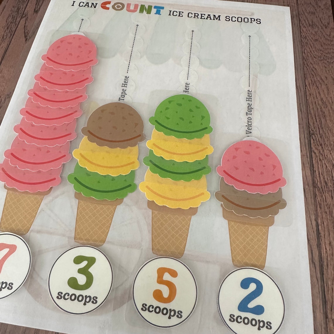 Number Learning Game Bundle, Printable, Toddler Preschool Learning Tool ...