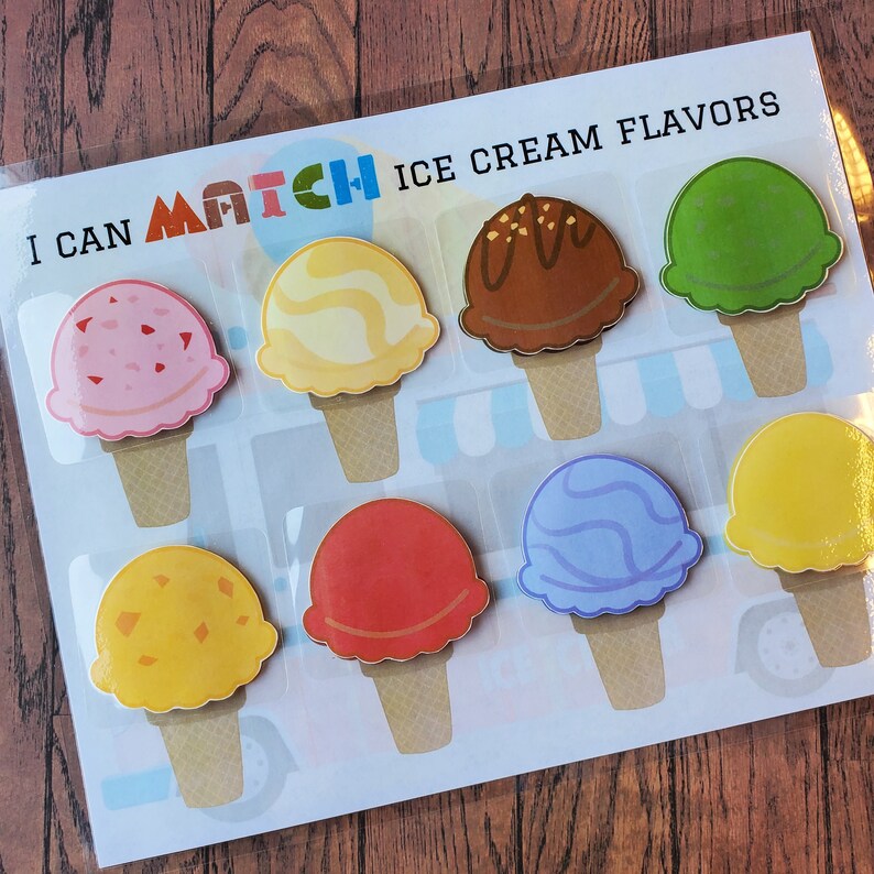 Color Matching Game Bundle, Printable, Toddler Preschool Learning Tool ...