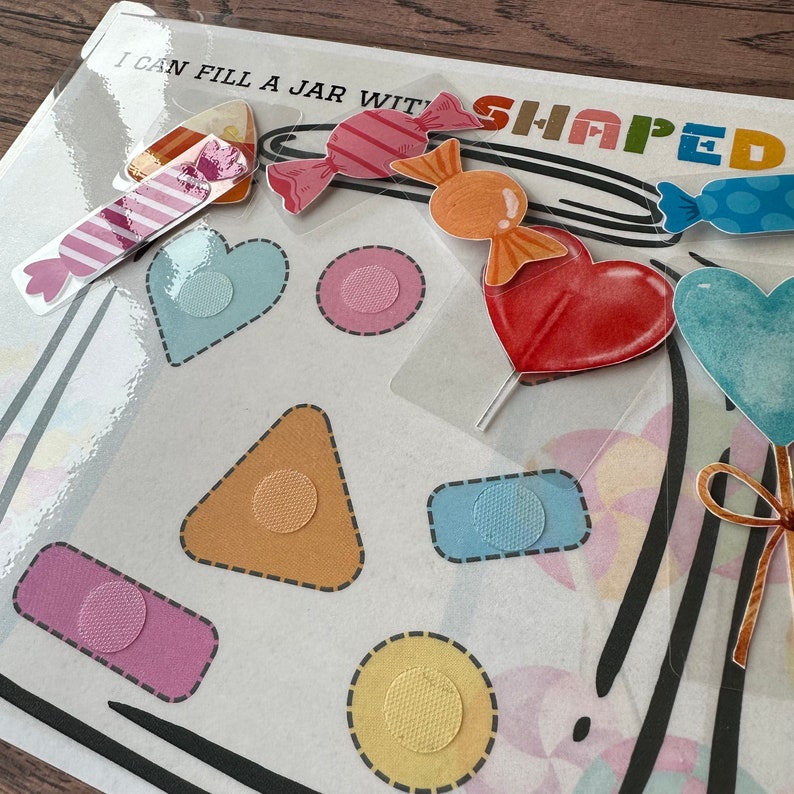 Shape Matching Game Bundle, Printable, Toddler Preschool Learning Tool ...