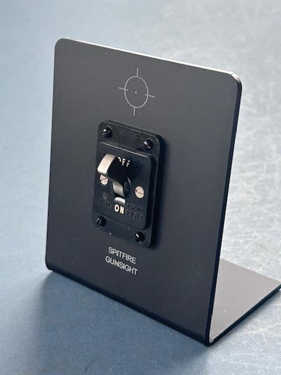 WWII Spitfire Mounted Gift. Gunsight Switch 5c/543 - Etsy UK