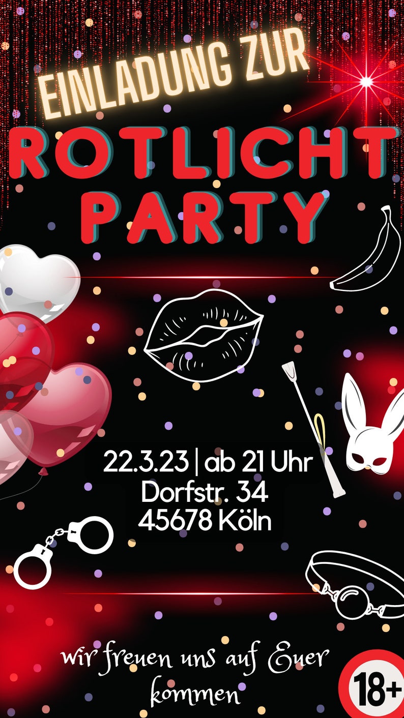 Motto Party Digital Animated Invitation With Sound, Animated Ecard ...