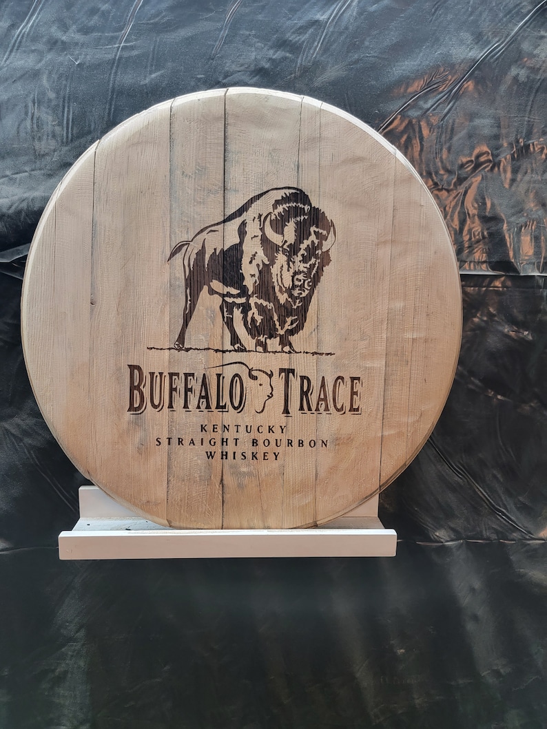 Bourbon Barrel Head - Buffalo Trace - Etsy