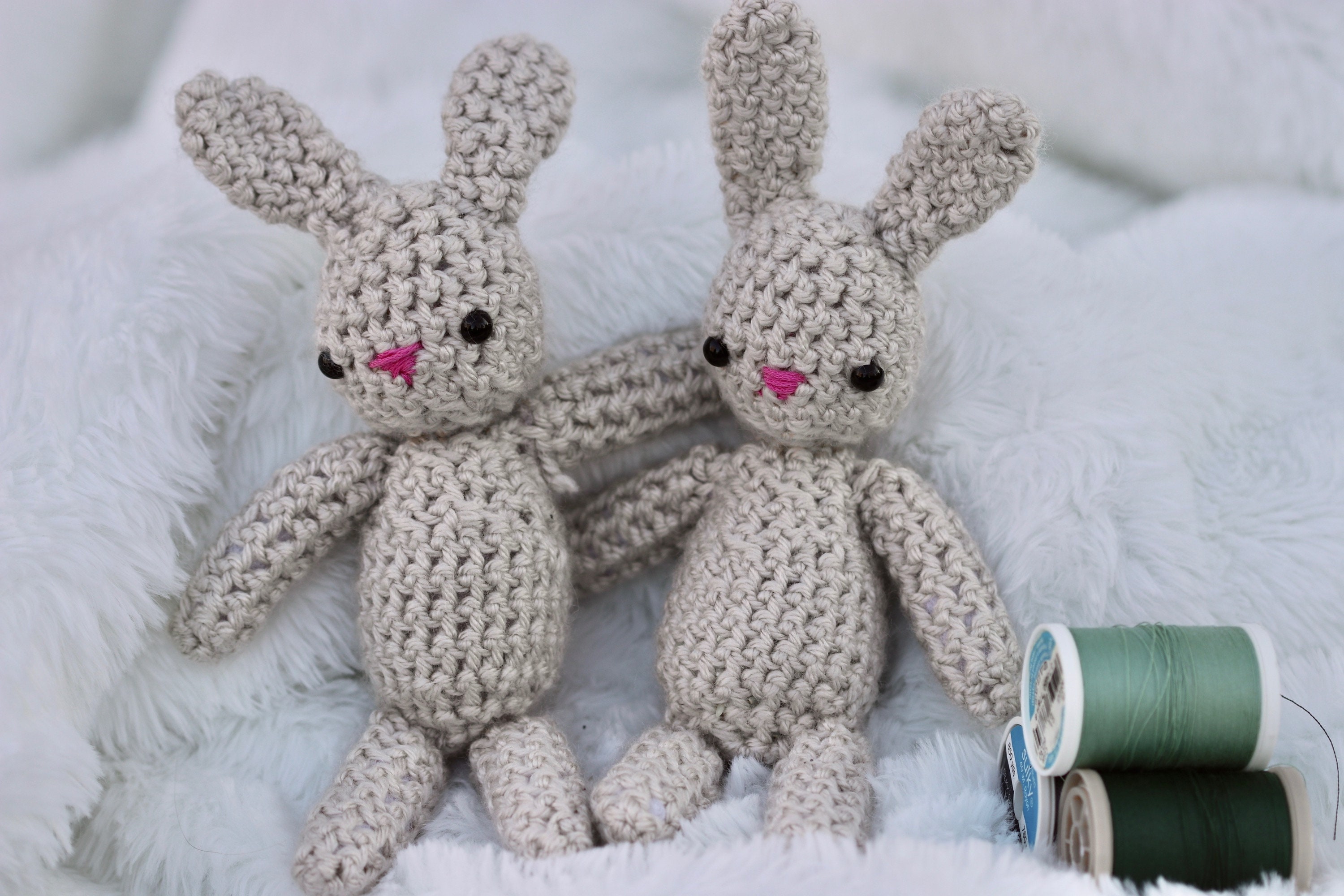 Benji the Bunny Beginner Crochet Pattern - Etsy