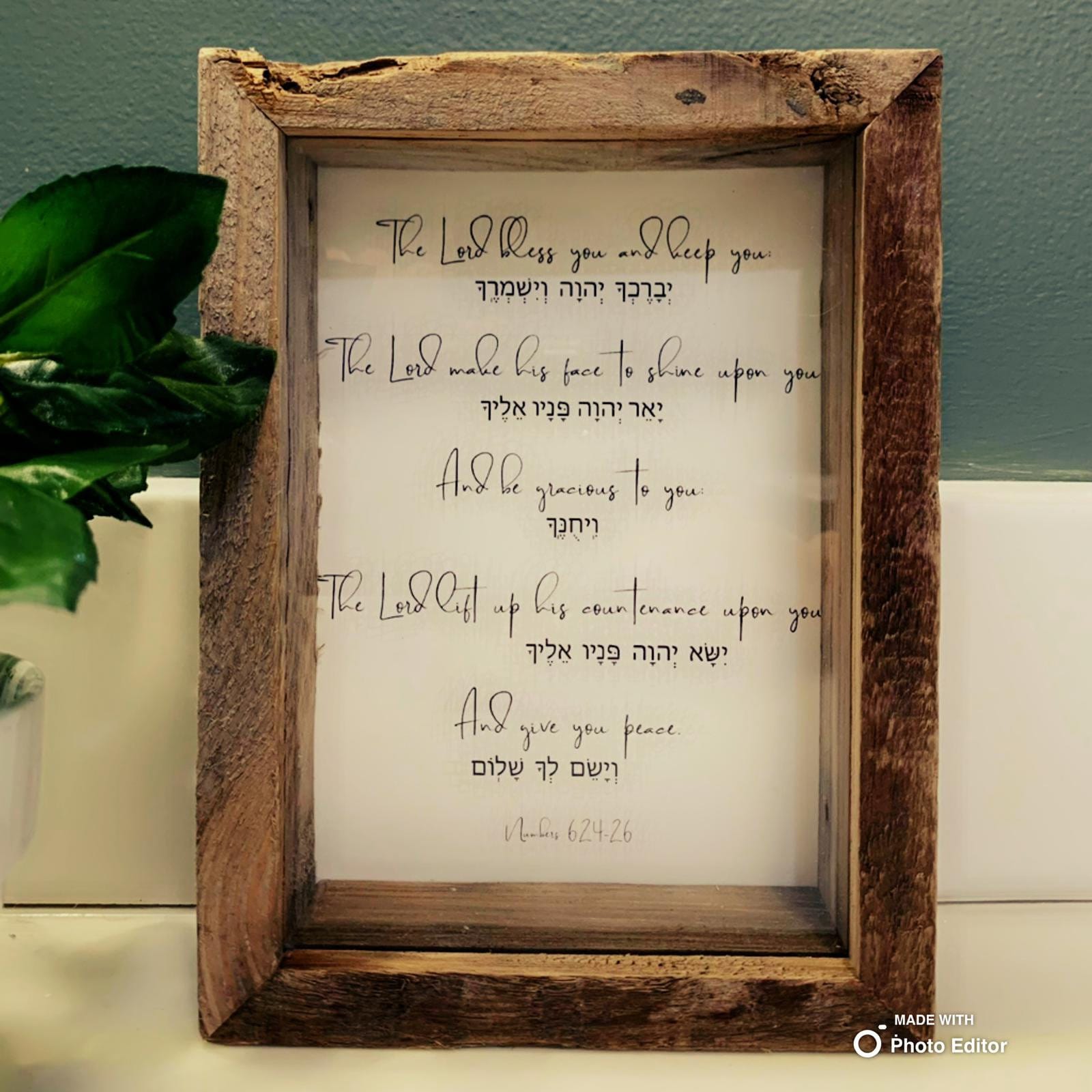 Aaronic Blessing, the Blessing, Kari Jobe, Bible Verse Wall Art ...