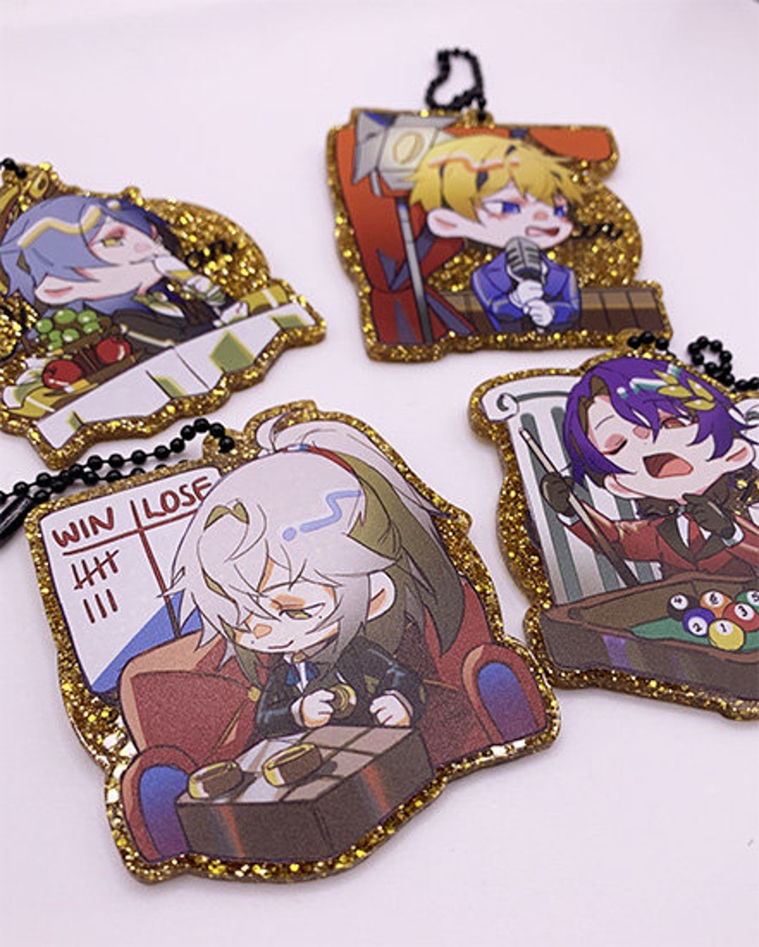 Honkai Star Rail gepard Jing Yuan Sunday Dr Ratio HSR Suit AU Gold ...